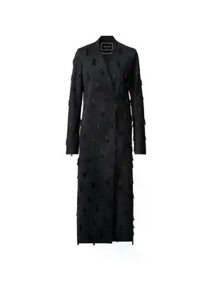 Fabiana Filippi Tassel Embellished Coat