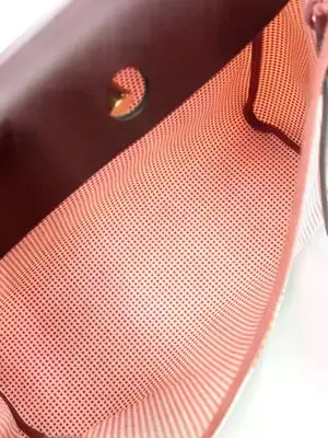 Hermès Herbag Zip Tote Bag - White