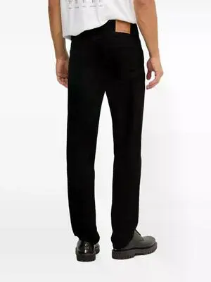 BENETTON Logo Patch Straight Leg Jeans