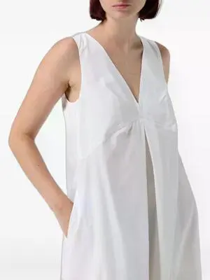 MEIMEIJ Floral-appliqué Maxi Dress