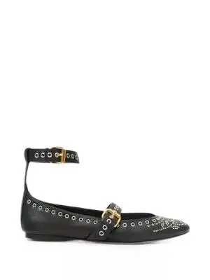 Isabel Marant Étoile Embellished Ballet Flats - Black