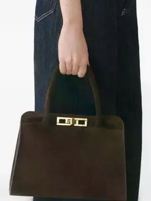 Fabiana Filippi Suede Tote Bag