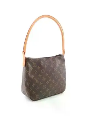LOUIS VUITTON Monogram Canvas Looping Tote Bag - Brown