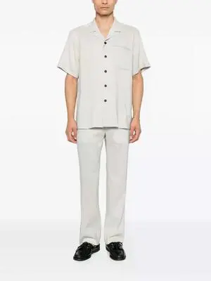 Corneliani Short-sleeve Shirt - Neutrals