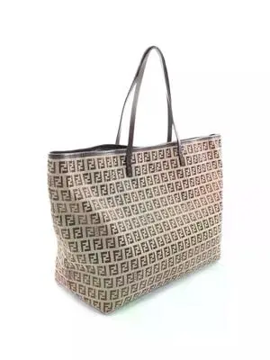 Fendi Zucchino Tote Bag - Neutrals