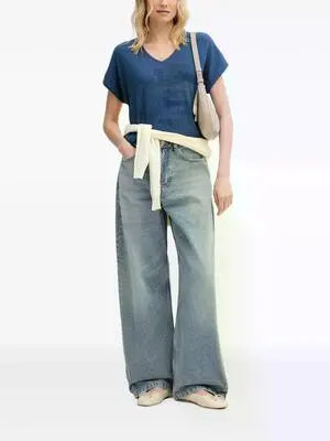 BENETTON Wide-leg High-waisted Jeans