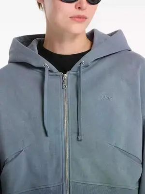 DIME Cropped Zip-up Hoodie