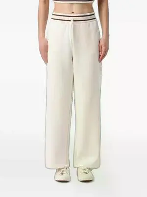 Emporio Armani Drawstring-waistband Track Pants - White