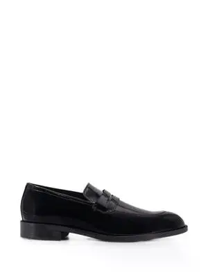 BOSS Patent Leather Loafers - Black