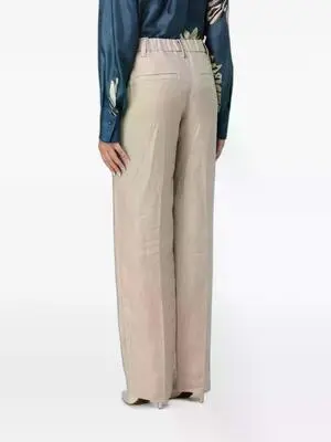 Brunello Cucinelli Monile-embellished Straight-leg Trousers