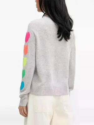 From Future Heart Intarsia Raglan-sleeve Sweater