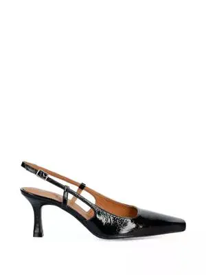 BILLI BI Slingback Heeled Pumps - Black