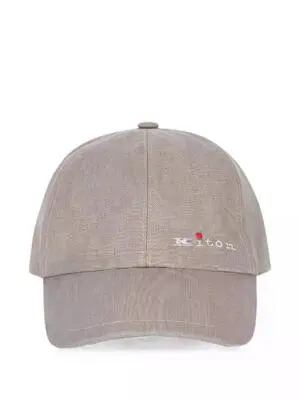 Kiton Logo-embroidered Baseball Cap - Neutrals
