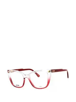 Moschino Cat-eye Frame Glasses - Red