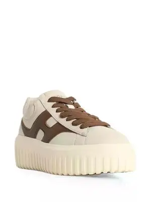 Hogan H-stripes Leather Sneakers