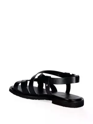 BILLI BI Crossover-strap Flat Sandals