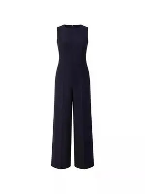 Theory Sleeveless Wide-leg Jumpsuit - Blue