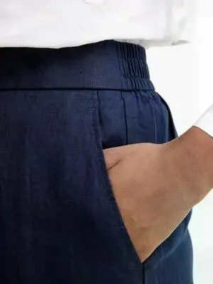 BENETTON Wide-leg Elasticated-waist Trousers