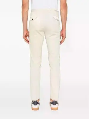 BRIGLIA 1949 Drawstring-waist Slim-fit Trousers - Neutrals