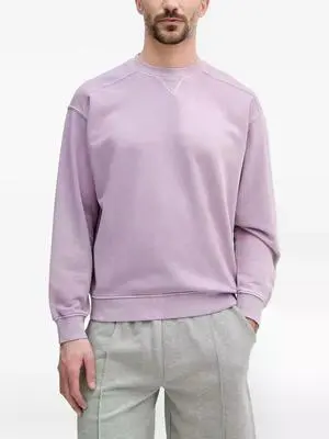 BENETTON Raglan-sleeve Sweater - Purple