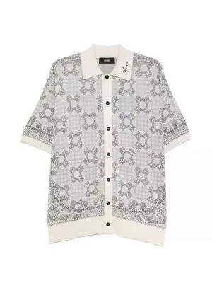 Amiri Ma Quad Check Short-sleeve Shirt - Neutrals