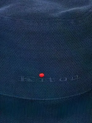 Kiton Logo Embroidered Bucket Hat