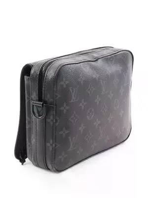 LOUIS VUITTON 2021s Monogram Eclipse Steamer Messenger Bag