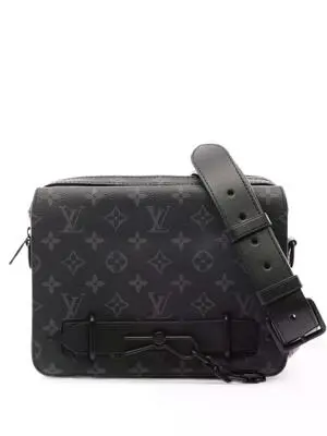 LOUIS VUITTON 2021 Steamer Messenger Bag - Black