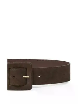 Fabiana Filippi Suede Square-buckle Belt