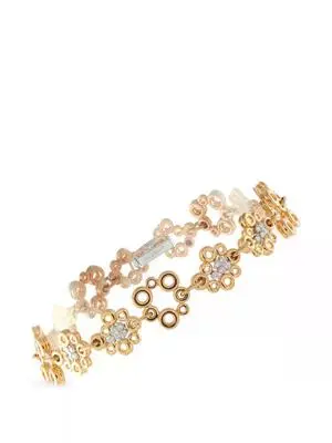 Roberto Coin 18k Rose Gold Diamond Pavé Bracelet - Pink