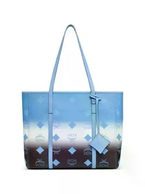 Mcm Visetos Ombré-effect Tote Bag