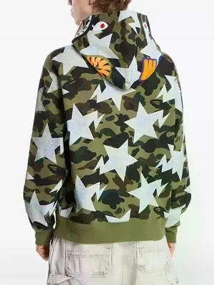 A BATHING APE Shark Camo Hoodie