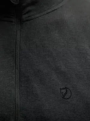 Fjallraven Abisko Quarter-zip Logo-embroidered Sweatshirt