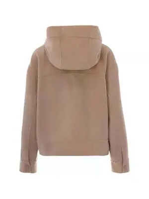 Max Mara Press-stud-fastening Hooded Jacket