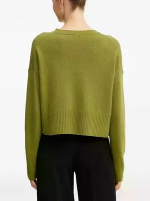 BENETTON Ribbed-knit Crew-neck Sweater