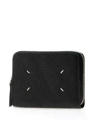 MAISON MARGIELA Four-stitches Pebbled Leather Wallet