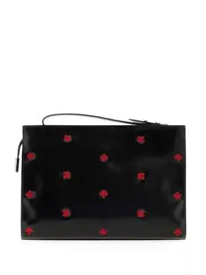 Dsquared2 Maple-leaf Leather Tote Bag