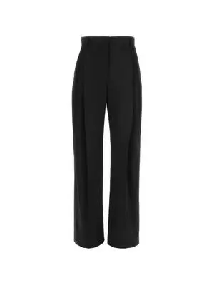 Stella McCartney Pleated Trousers - Black