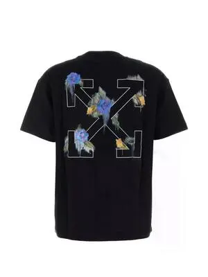 Off-White Arrows Print Cotton T-shirt