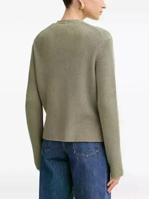 Marc O'polo Ribbed-knit V-neck Cardigan