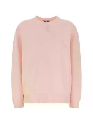 JIL SANDER Crew-neck Sweatshirt - Pink