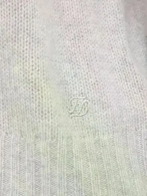 From Future Crew-neck Embroidered-logo Sweater