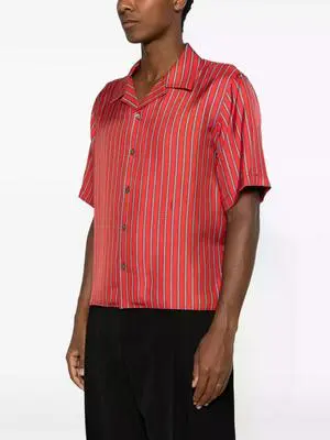 Versace Printed Silk Twill Shirt