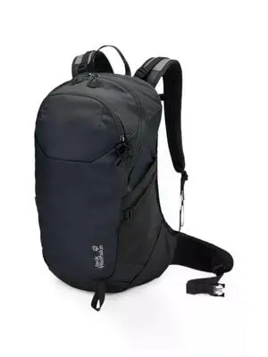 JACK WOLFSKIN Astro Vent 24 Logo-print Mesh-panel Backpack - Grey