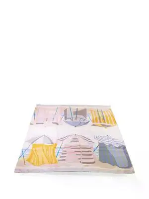Hermès Beach-print Scarf