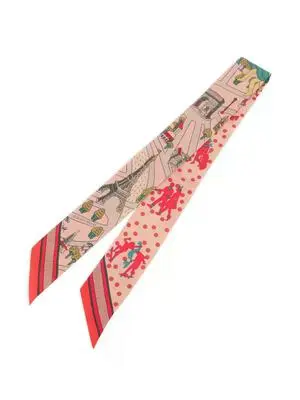 Hermès Twilly Scarf - Pink