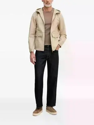 BENETTON Hooded Patch-pocket Jacket