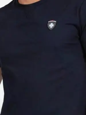 PODHIO Logo-patch Crew-neck T-shirt