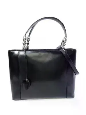 Dior Lady Perla Shoulder Bag - Black
