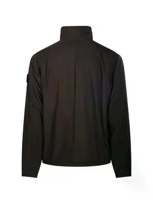 Stone Island Compass-badge Hooded Jacket - Brown